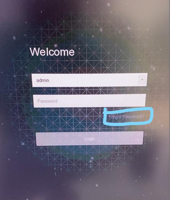 UI 4.0 - Reset Login Password with Security Code – LTSecurityinc.com